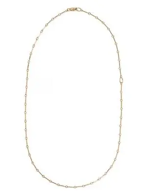 LIZZIE FORTUNATO Confetti Letter Chain Necklace
