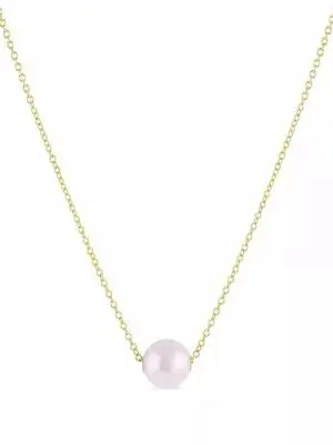 BAGGINS 14kt Yellow Akoya Pearl Necklace - Gold