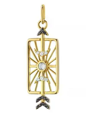 Monica Rich Kosann 18k Yellow Diamond Charm - Gold