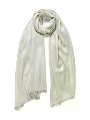 JANE CARR The Mercury Scarf - White