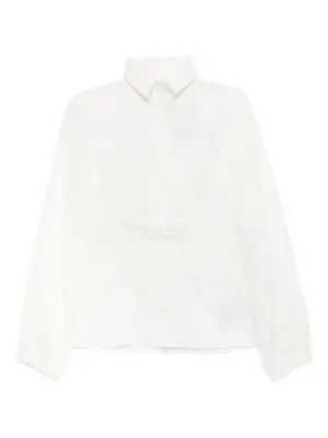 YEHUAFAN Cotton Long Sleeve Shirt