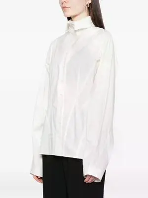 YEHUAFAN Cotton Long Sleeve Shirt