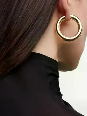 JENNIFER FISHER Mini Samira Hinged Hoop Earrings - Gold