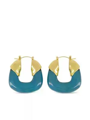 LIZZIE FORTUNATO Sculpted Hoop Earrings
