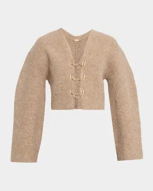 Cult Gaia Mayalu Chain Cardigan - Beach Mela