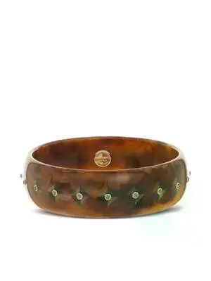 Mark Davis 18k Yellow Gold & Bakelite Bracelet