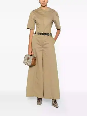THELATEST Short-sleeve Jumpsuit