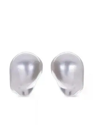BAGGINS 14k Gold South Sea Pearl Stud Earrings - White