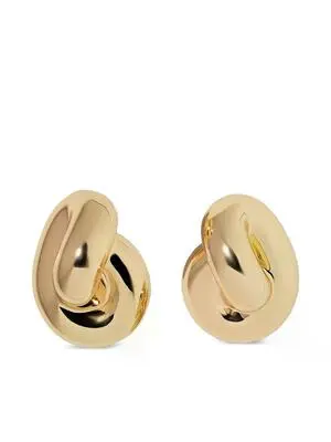 JENNIFER FISHER Knot Stud Earrings - Gold