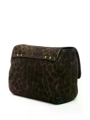 Jérôme Dreyfuss Small Lulu Leopard Print Crossbody Bag