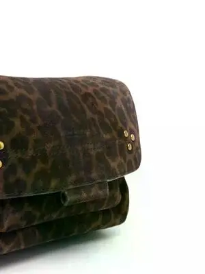 Jérôme Dreyfuss Small Lulu Leopard Print Crossbody Bag