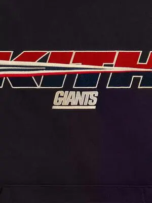 Kith Nfl New York Giants Nelson Cotton Hoodie - Black