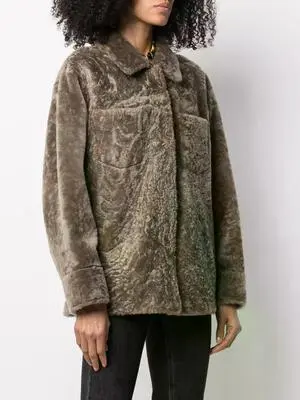 LISKA Reversible Lamb Fur Jacket
