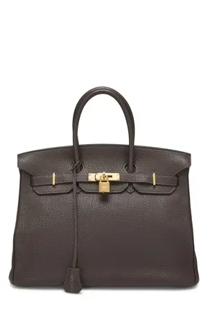 Hermès Togo Birkin 35 - Chocolat