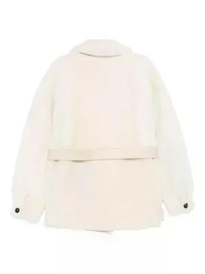 LISKA Double-breasted Belted Coat
