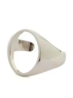 MAISON MARGIELA Cut-out Cuff Bracelet - Silver