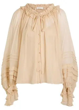 Zimmermann Paneled Blouses