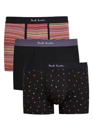 Paul Smith Stretch-cotton Trunks - Multicoloured
