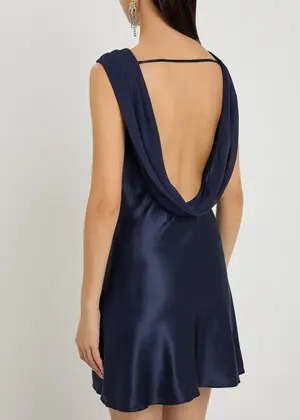 REFORMATION Jonelle Silk Mini Dress