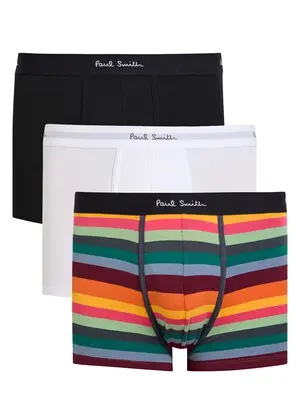 Paul Smith Stretch-cotton Trunks - Multicoloured