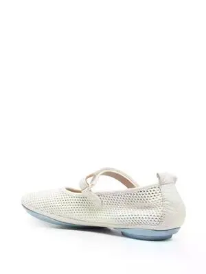 Camper Right Nina Perforated Ballerinas