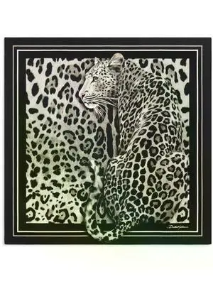 Dolce & Gabbana Leopard-print Scarf