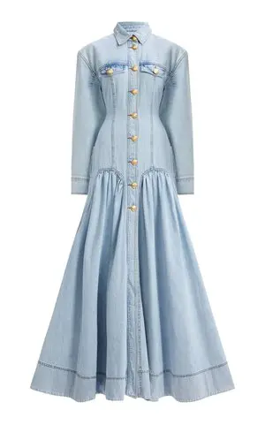 Aje Button Up Day Dresses