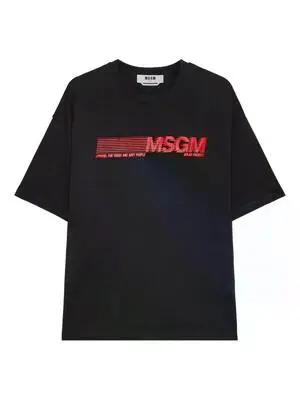 MSGM Logo-detail T-shirt