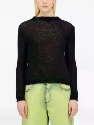 MSGM Round-neck Long-sleeve Sweater