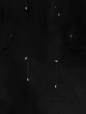 LISKA Cashmere Coat - Black