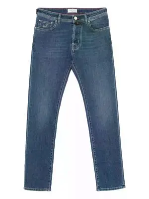 Jacob Cohen Logo-embroidered Jeans
