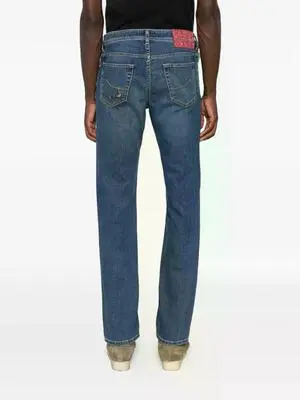 Jacob Cohen Logo-embroidered Jeans
