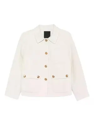 Liska Button Detailed Outerwear For Women
