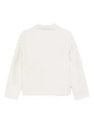 LISKA Jack Front-button Jacket - White