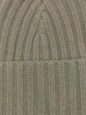 LISKA Ribbed Cashmere Beanie