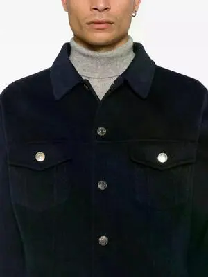 Soft Goat Buttoned Pocket Jacket