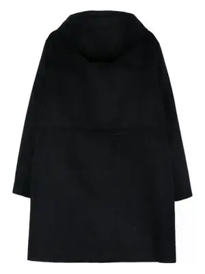 LISKA Hooded Wool Coat
