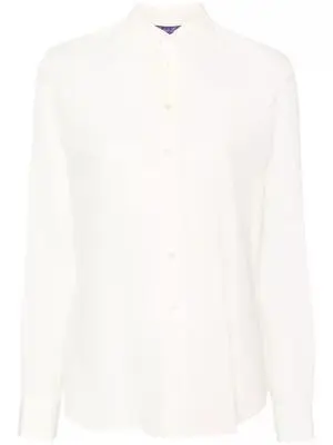 Ralph Lauren Hailey Mulberry Silk Shirt