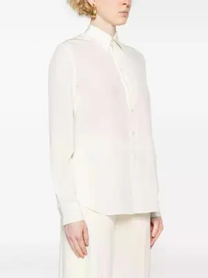 Ralph Lauren Hailey Mulberry Silk Shirt