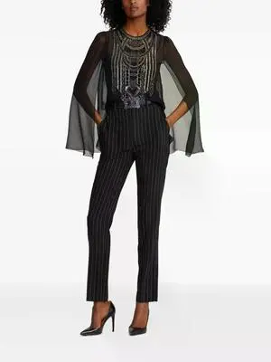 Ralph Lauren Embellished Cape Top