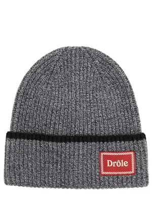 Drole De Monsieur Wool Cap - Grey