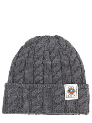Bally Wool Cap - Grey