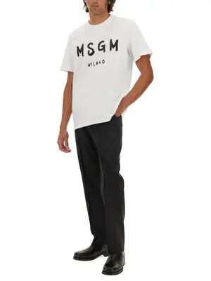 MSGM Cotton T-shirt