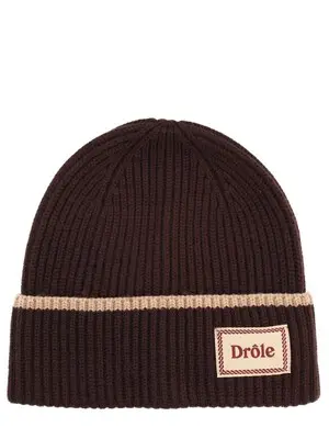 Drole De Monsieur Wool Cap - Brown