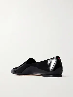 AeydĒ Vanna Patent-leather Loafers