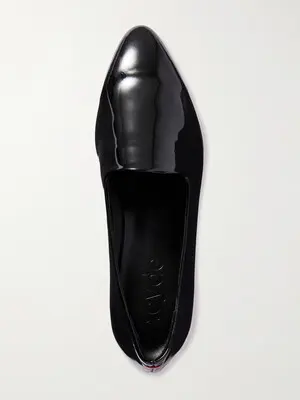 AeydĒ Vanna Patent-leather Loafers