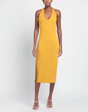 EX-ANIMO Cotton Midi Bodycon Dress