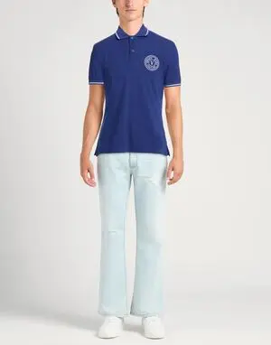 Versace Polo Shirt Size Cotton, Polyester, Elastane