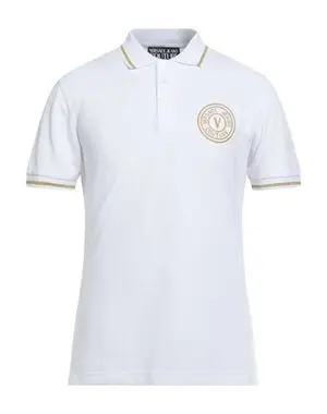 Versace Metallic Polos For Men