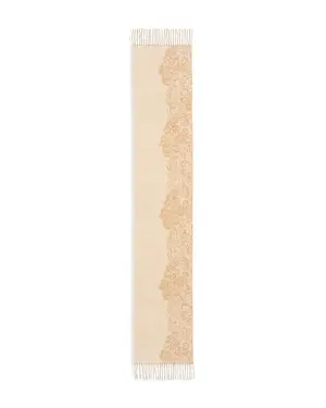 Bloomingdale'S Lace Print Scarf Exclusive - Ivory/oat